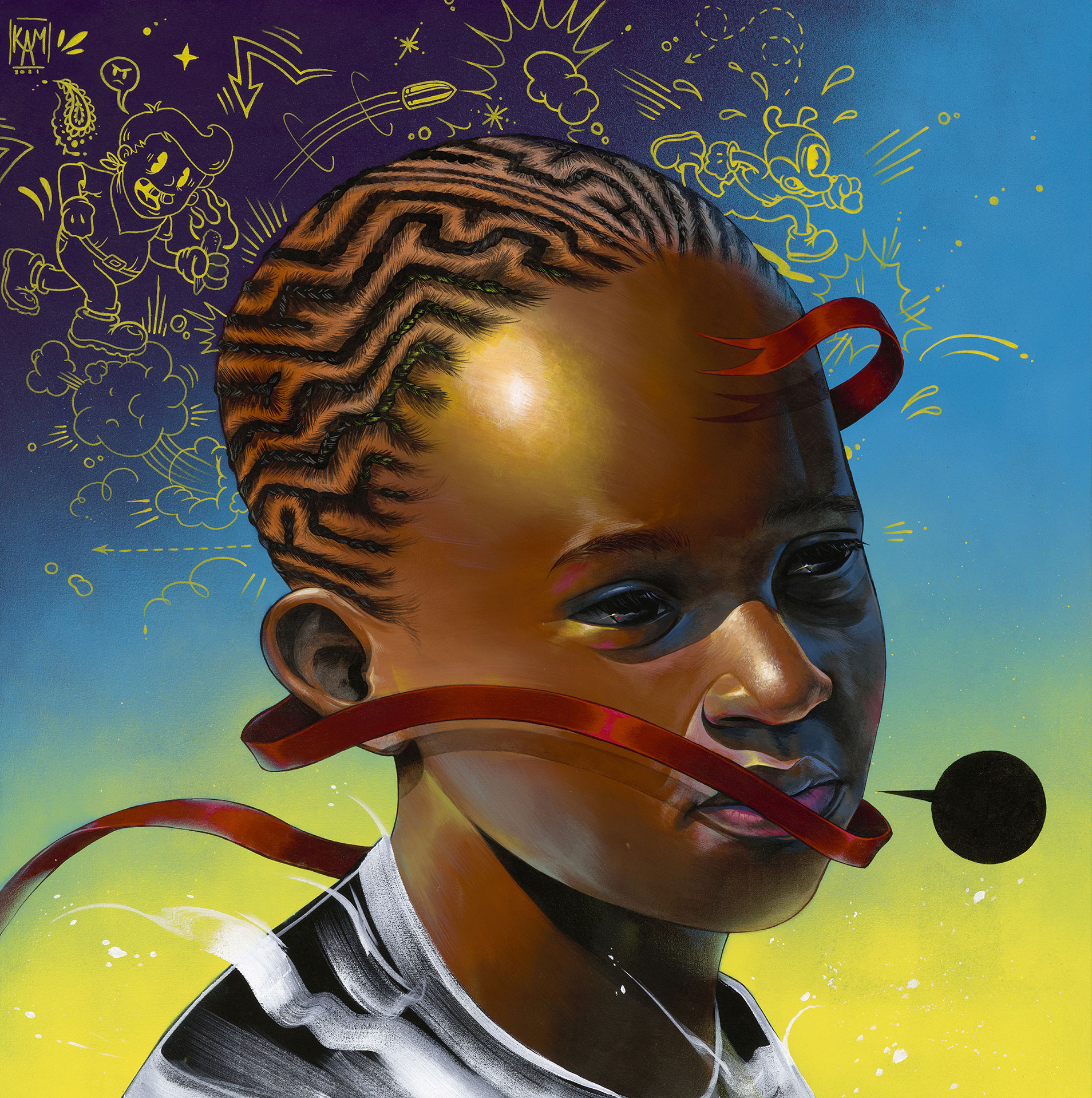 Evoking Childhood Nostalgia, Color and Cartoon Commotion Burst from ...