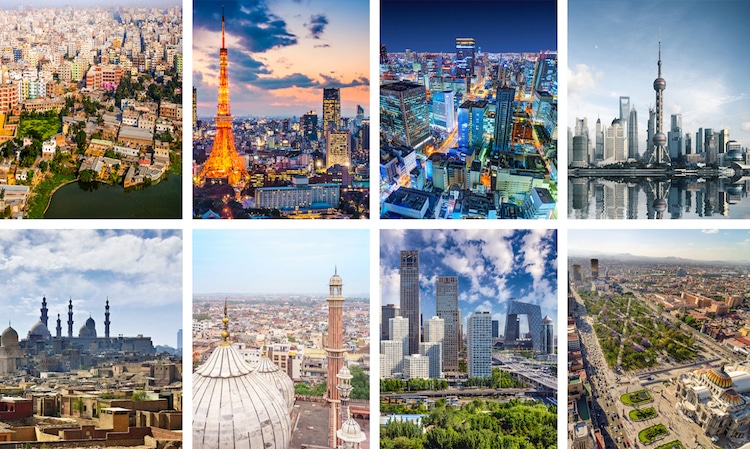 10 Largest Cities in the World by Population | My Modern Met | msamba